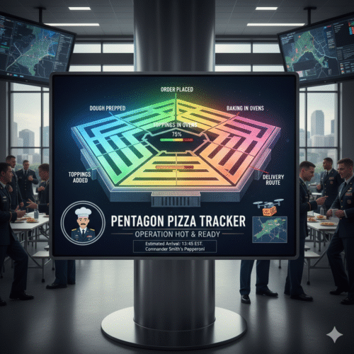 The Pentagon Pizza Tracker - Thepizzaweekly.com